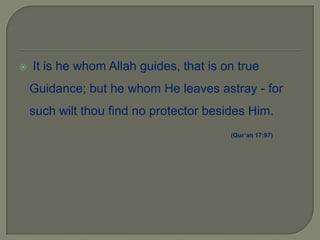 Allah guides | PPT