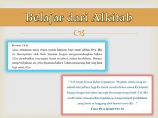 Allah Memperbarui Hidup Manusia (Pert. 1) - Kelas 7 KURMER PAK-BP - Mr ...