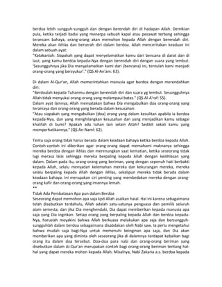 Allah Mengabulkan Doa Setiap Orang | PDF