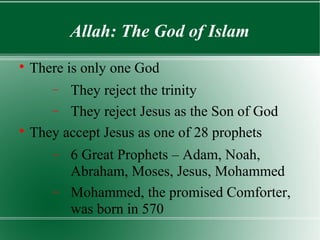 Allah of islam | PPT