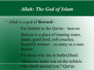 Allah of islam | PPT