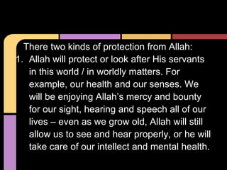 Allah - The Protector | PPT