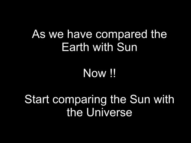 Allahs Universe Space Science | PPT