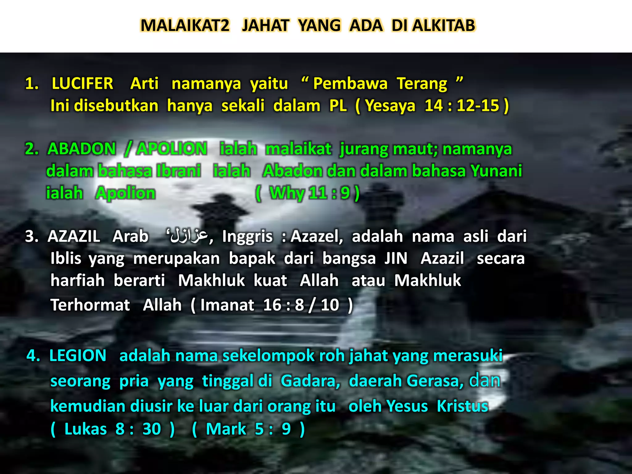 ALLAH vs MALAIKAT.pptx
