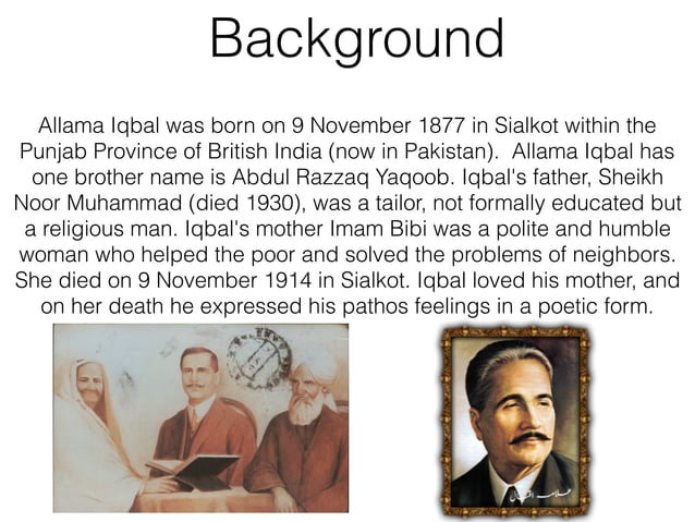 Allama iqbal | PPT