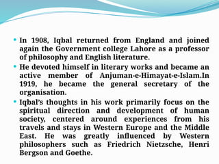 Allama Muhammad Iqbal (1877-1938) lecture.pptx