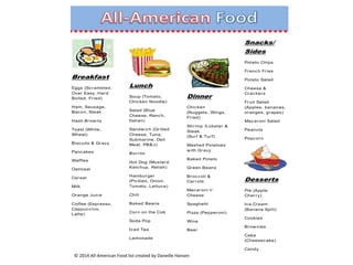 American Food Guide