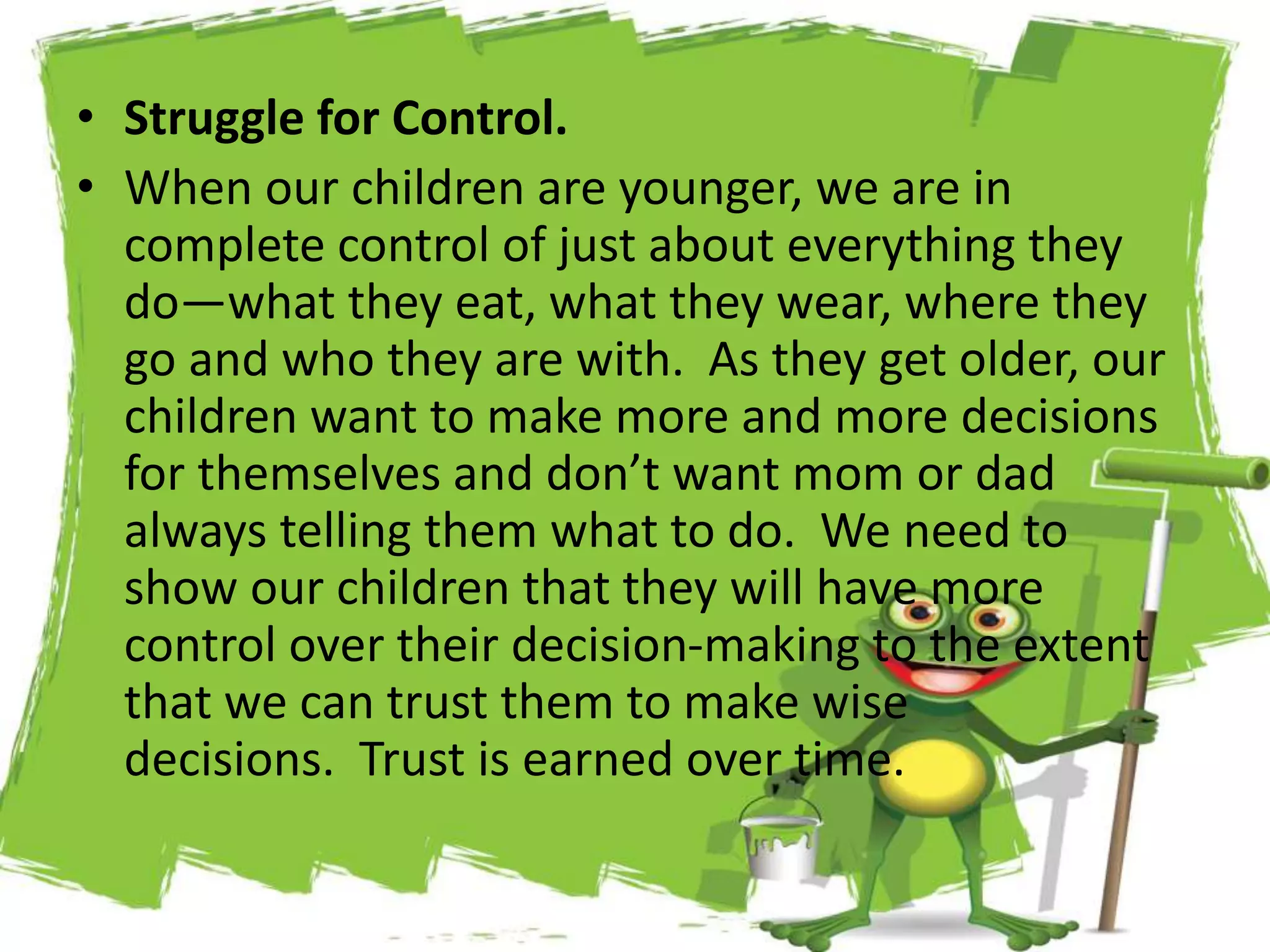 Reasons why Children disobey their Parents | PPTX