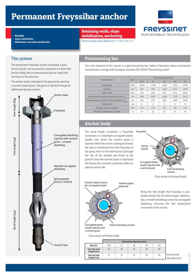 Allando talajorgony-permanent-freyssibar-anchor en | PDF