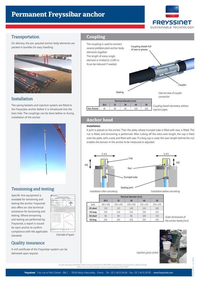 Allando talajorgony-permanent-freyssibar-anchor en | PDF