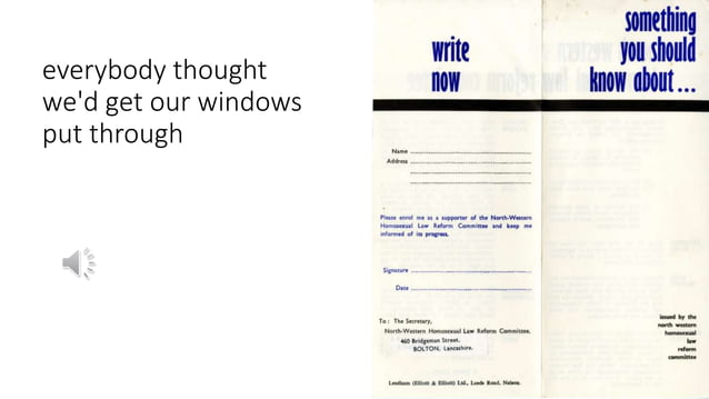 Interviewing Allan Horsfall | PPTX