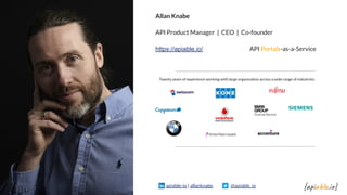 INTERFACE, by apidays - Why are API Products so hard? by Allan Knabe ...