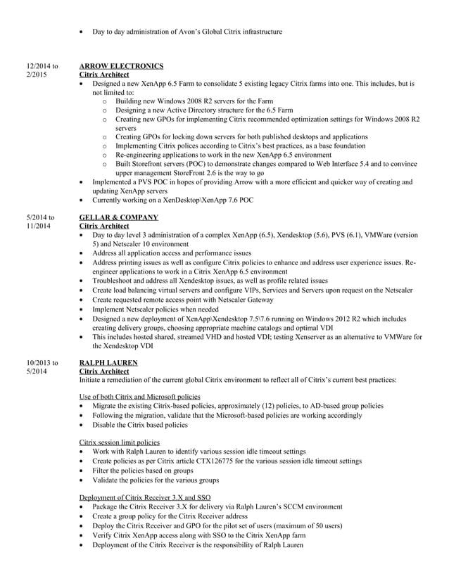 Allan resume 2017 | DOC