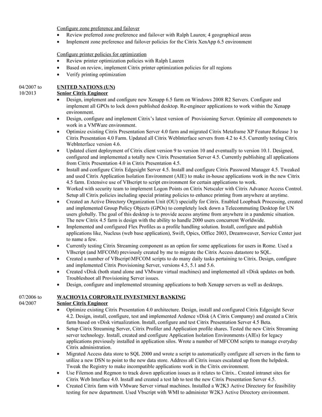 Allan resume 2017 | PDF