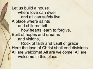 All are welcome | PPS