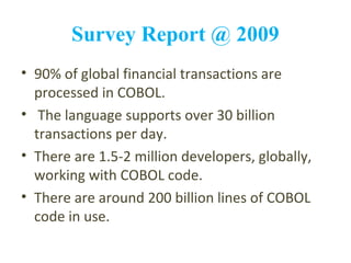 All around cobol | PPT