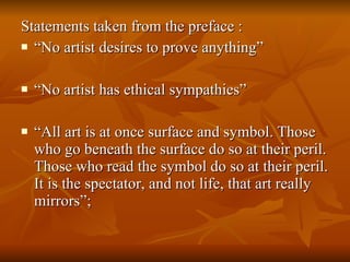 All Art Is Quite Useless2 | PPT