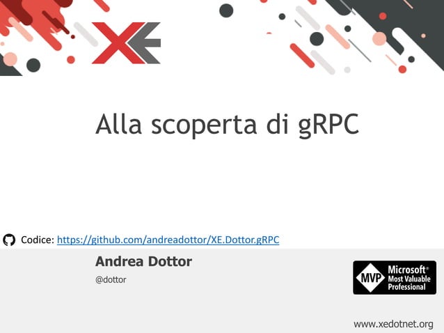 Alla scoperta di gRPC | PPT