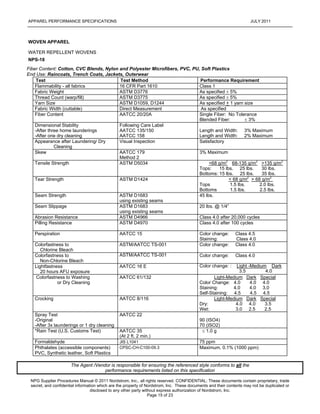 ASTM FOR TEXTILE TESTING | PDF