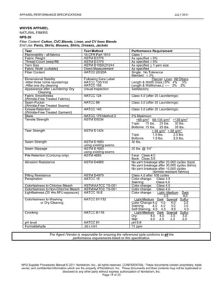 ASTM FOR TEXTILE TESTING | PDF