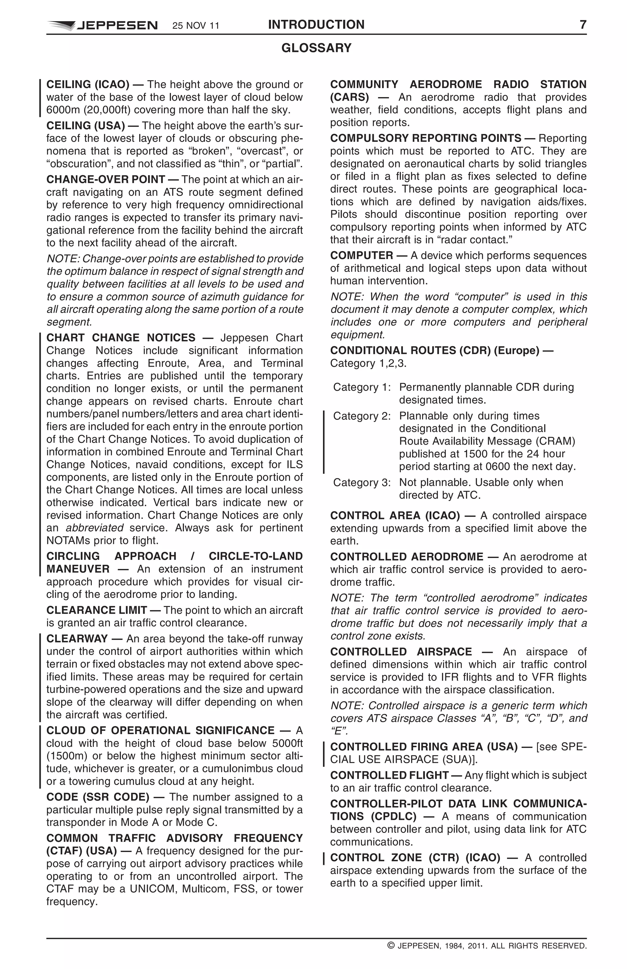 All aviation abbreviations jeppesen | PDF