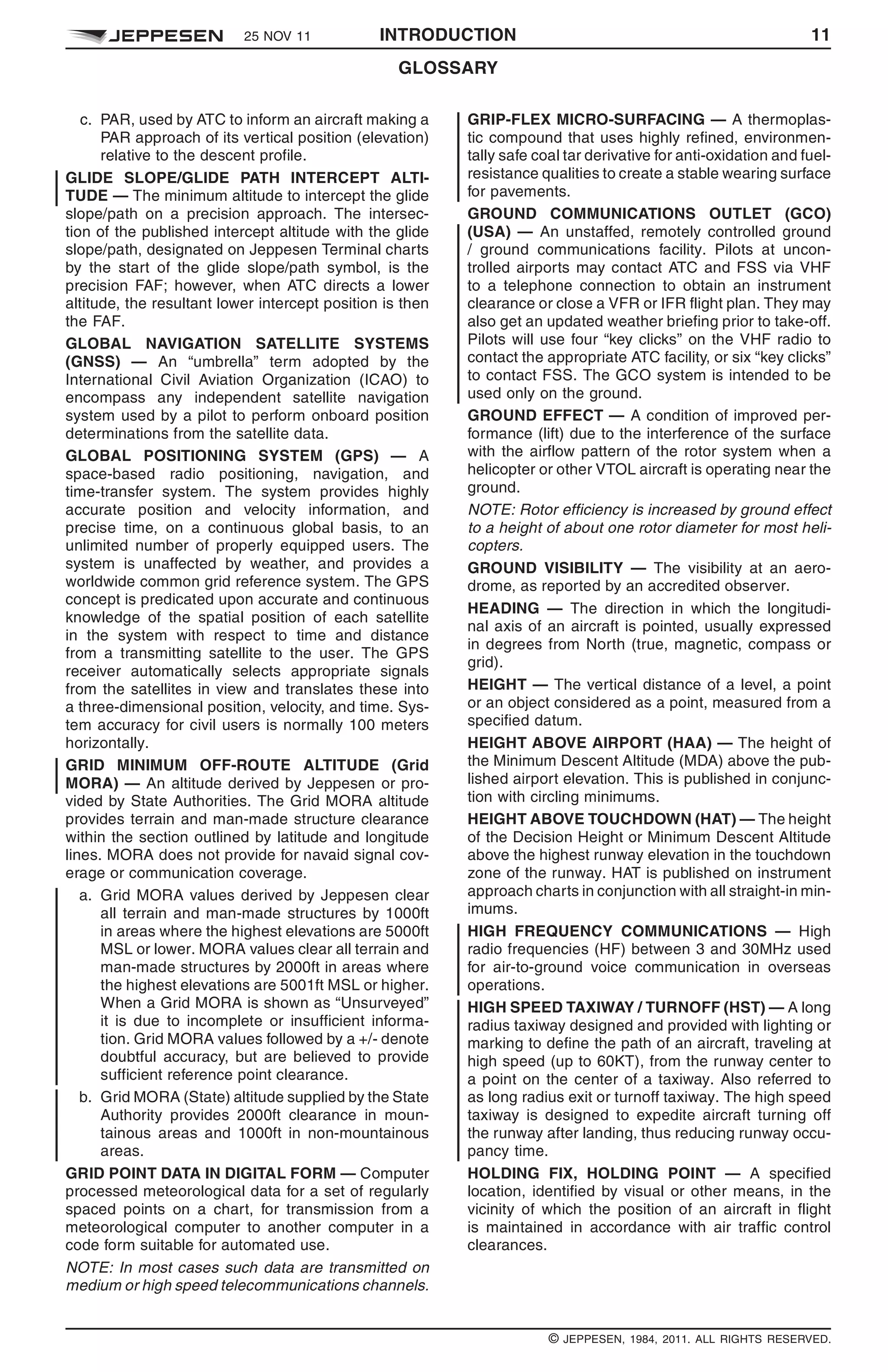 All aviation abbreviations jeppesen | PDF