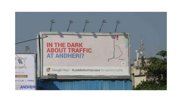 Google Maps | #LookBeforeYouLeave OOH Campaign | PPTX