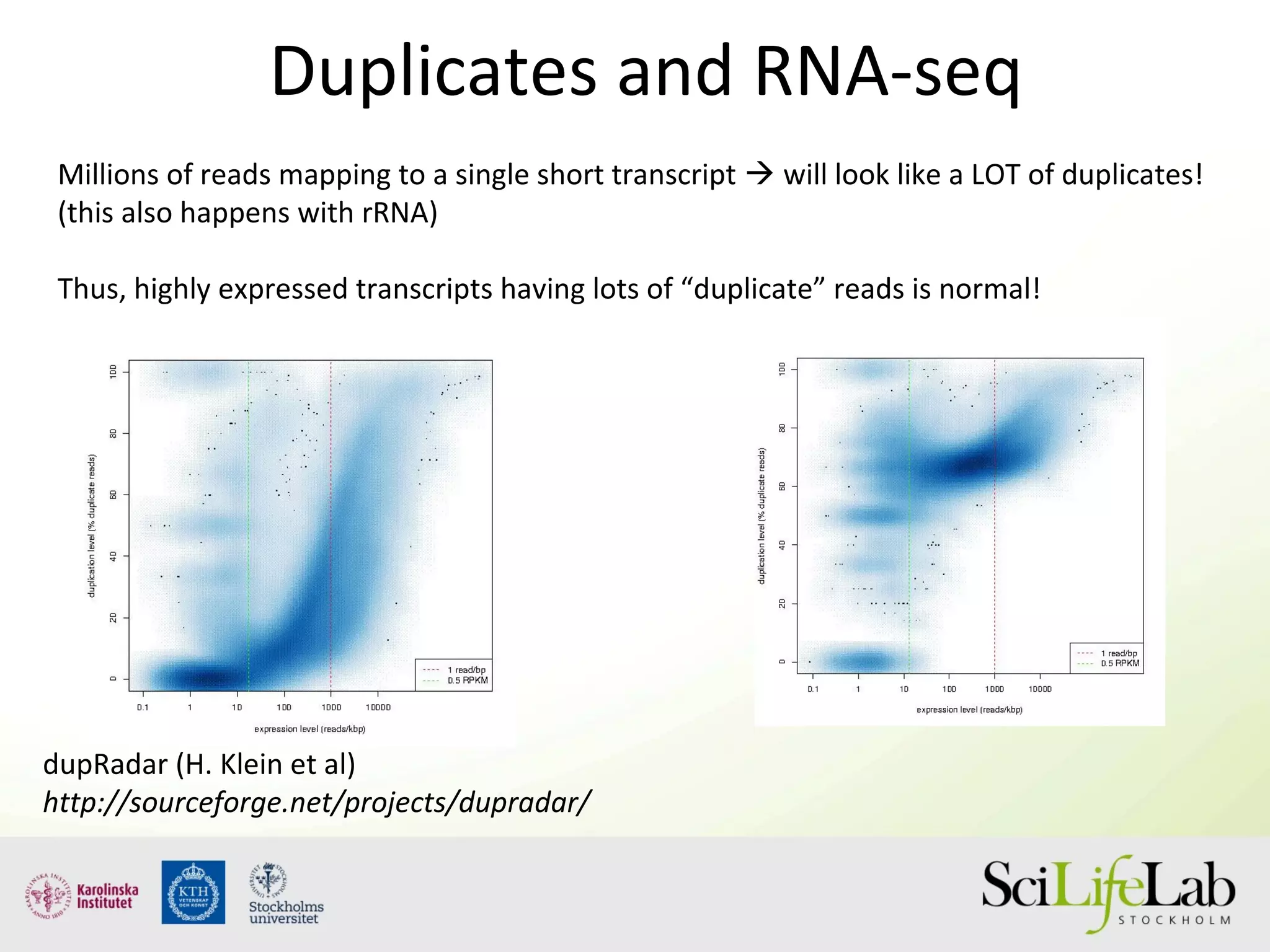 RNA-seq quality control and pre-processing | PPT