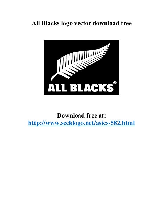 All blacks logo vector download free