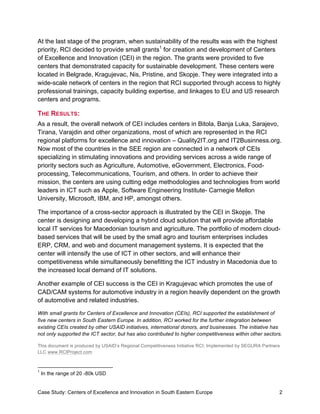 RCI Case Studies | PDF