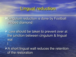 All ceramic crown preparation seminar | PPT