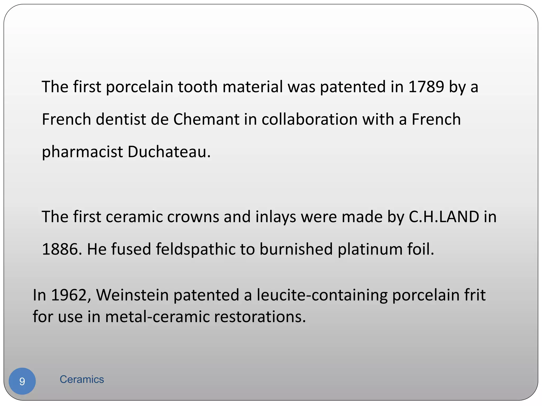 All ceramic materials | PPTX | Dental Health | Diseases and Conditions