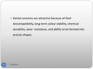 All ceramic materials | PPTX