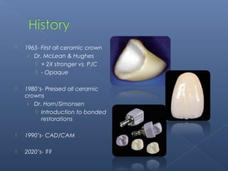 All Ceramic Restorations | PPT