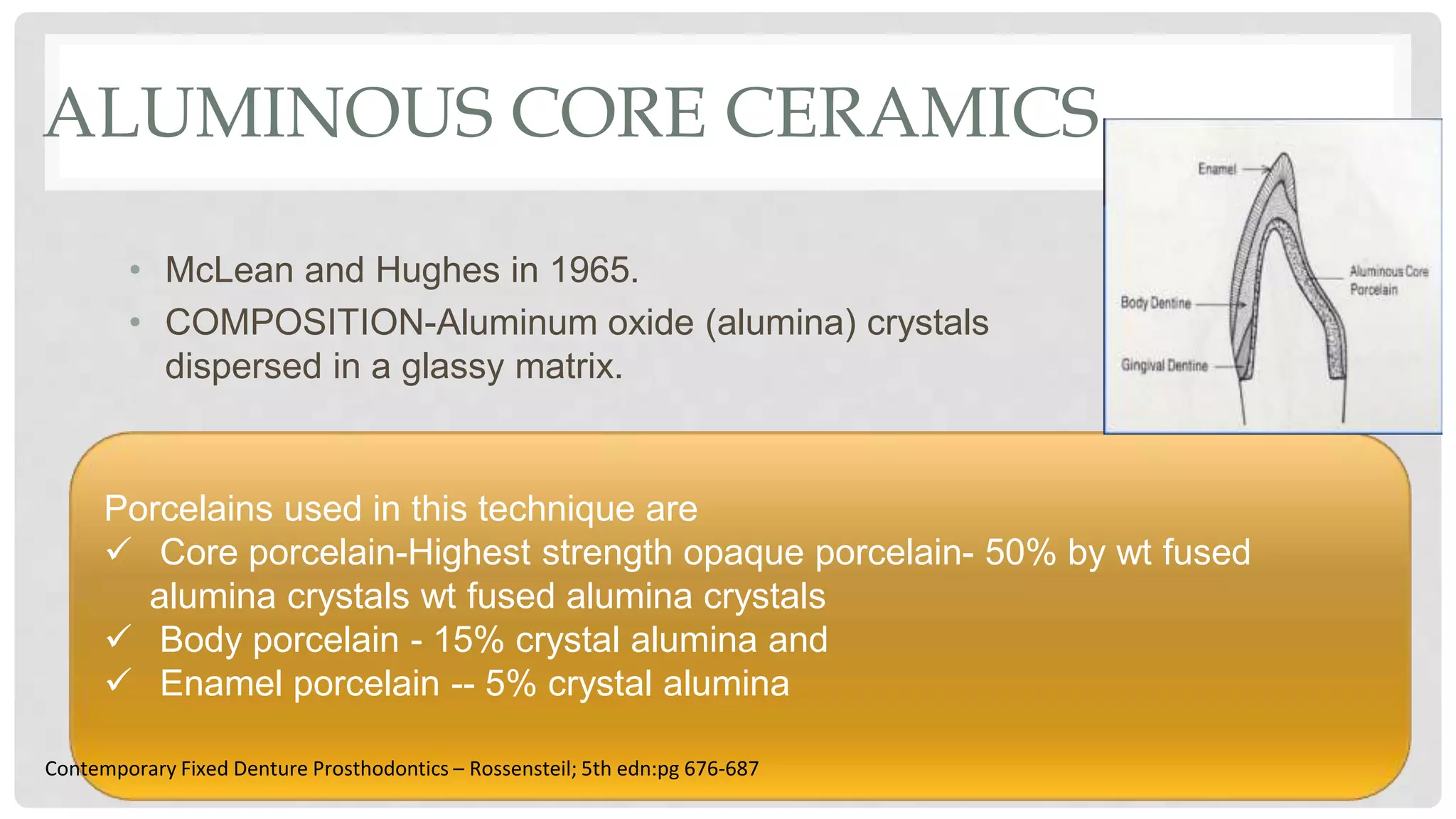 All ceramic restorations | PPTX