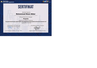 All Certifications - Muhammad Ilham Akbar.pptx
