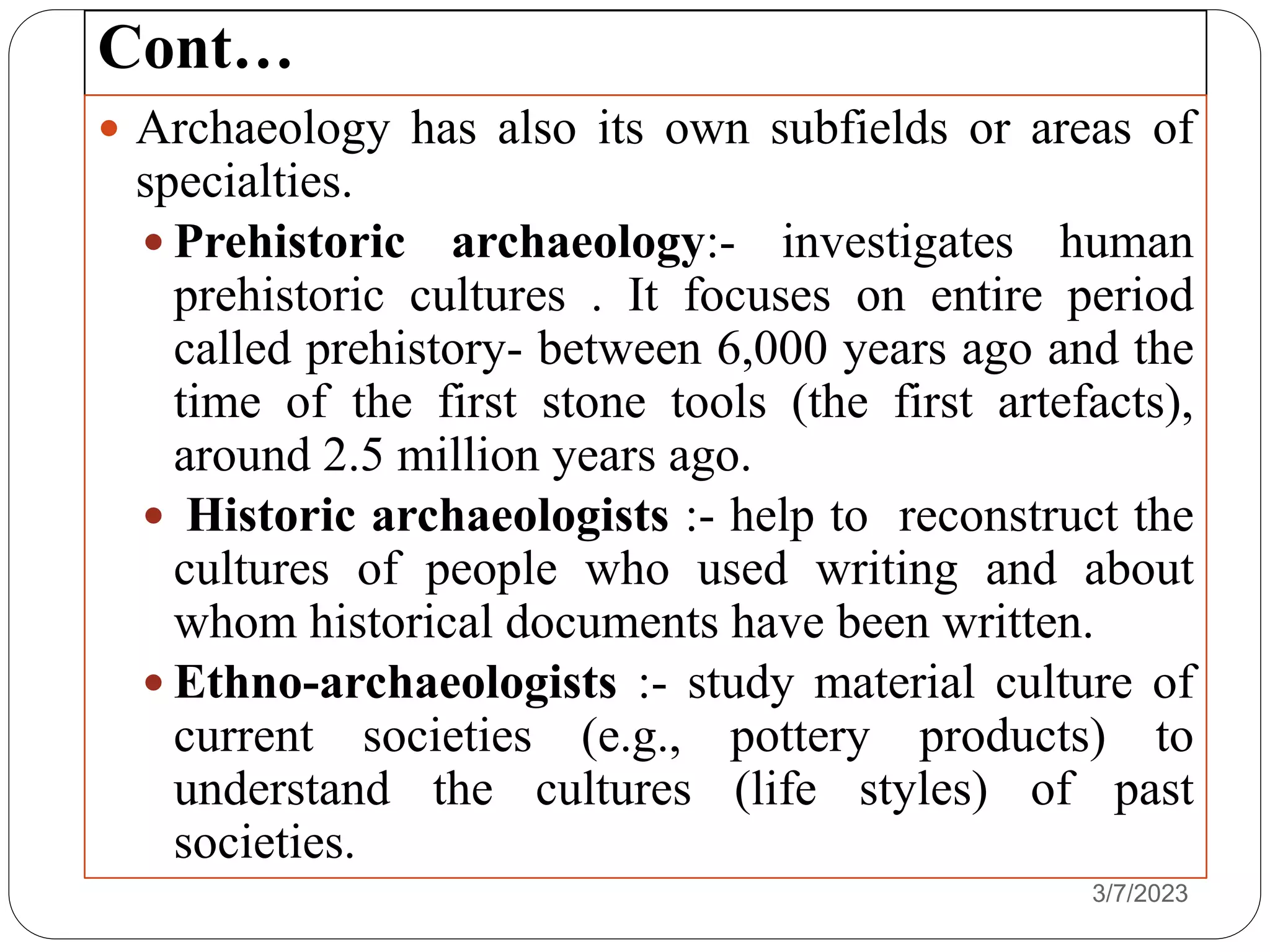 Introduction to Anthropology Course | PPTX