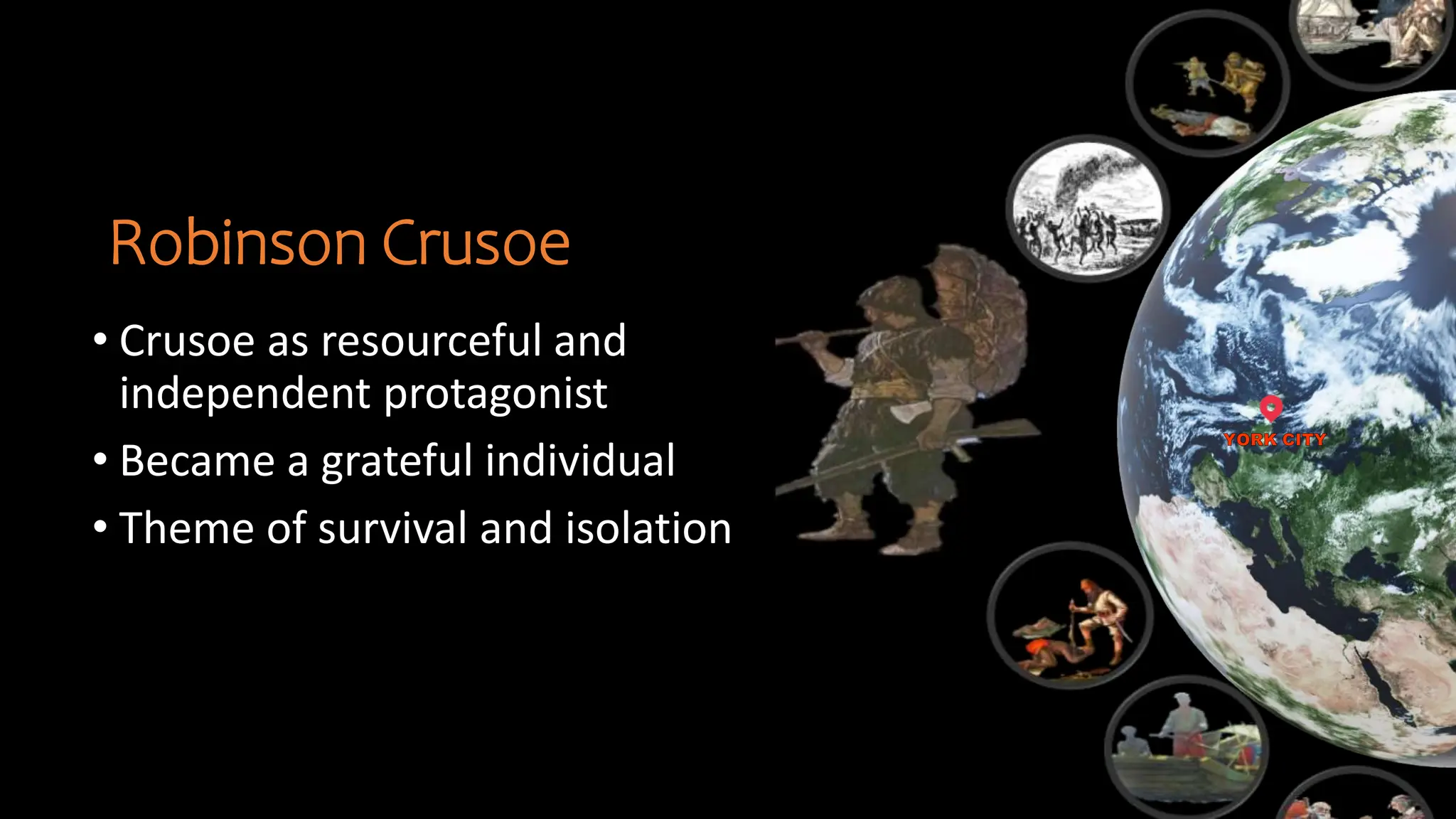 Characters analysis of Robinson Crusoe Presentation for university.ppsx