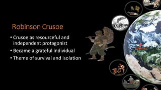 Characters analysis of Robinson Crusoe Presentation for university.ppsx