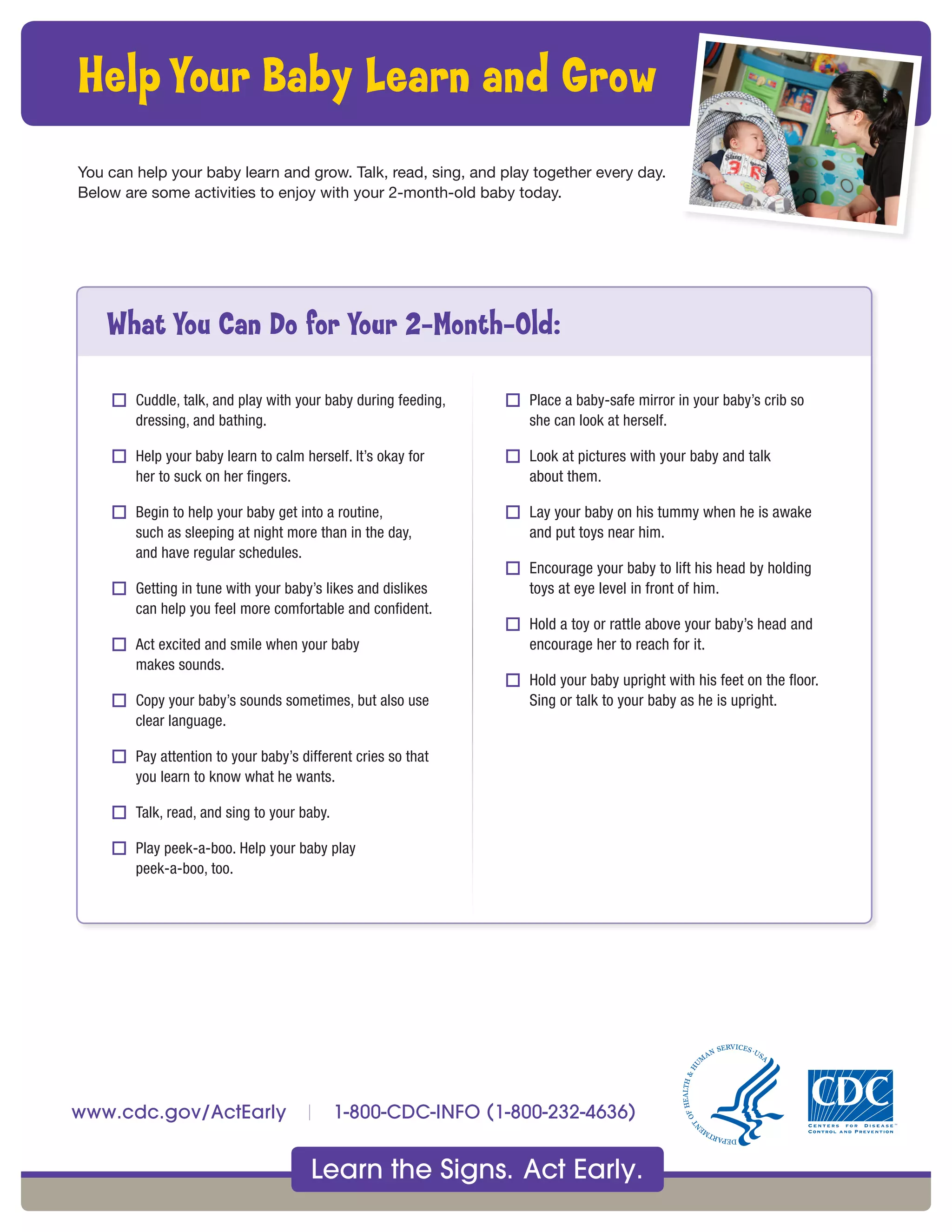 checklist developmental milestones | PDF