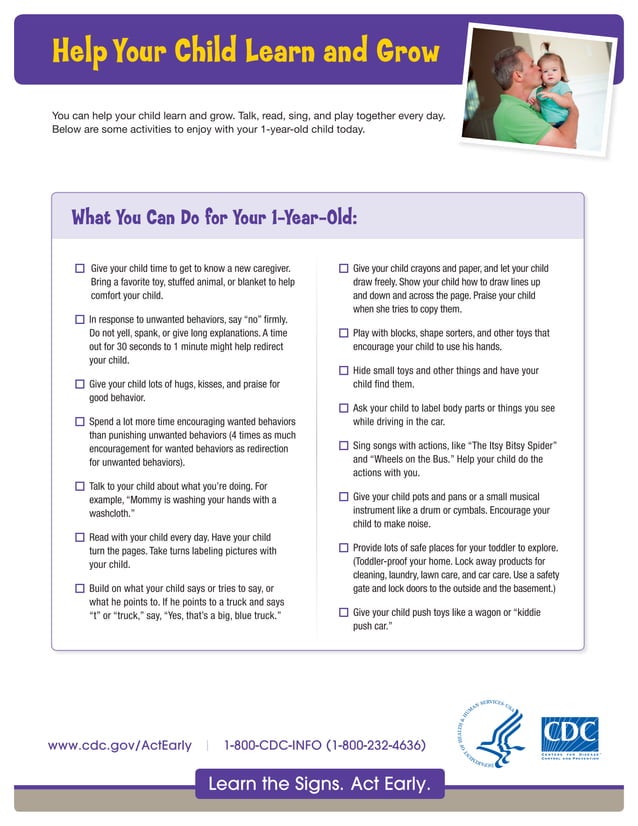 checklist developmental milestones | PDF