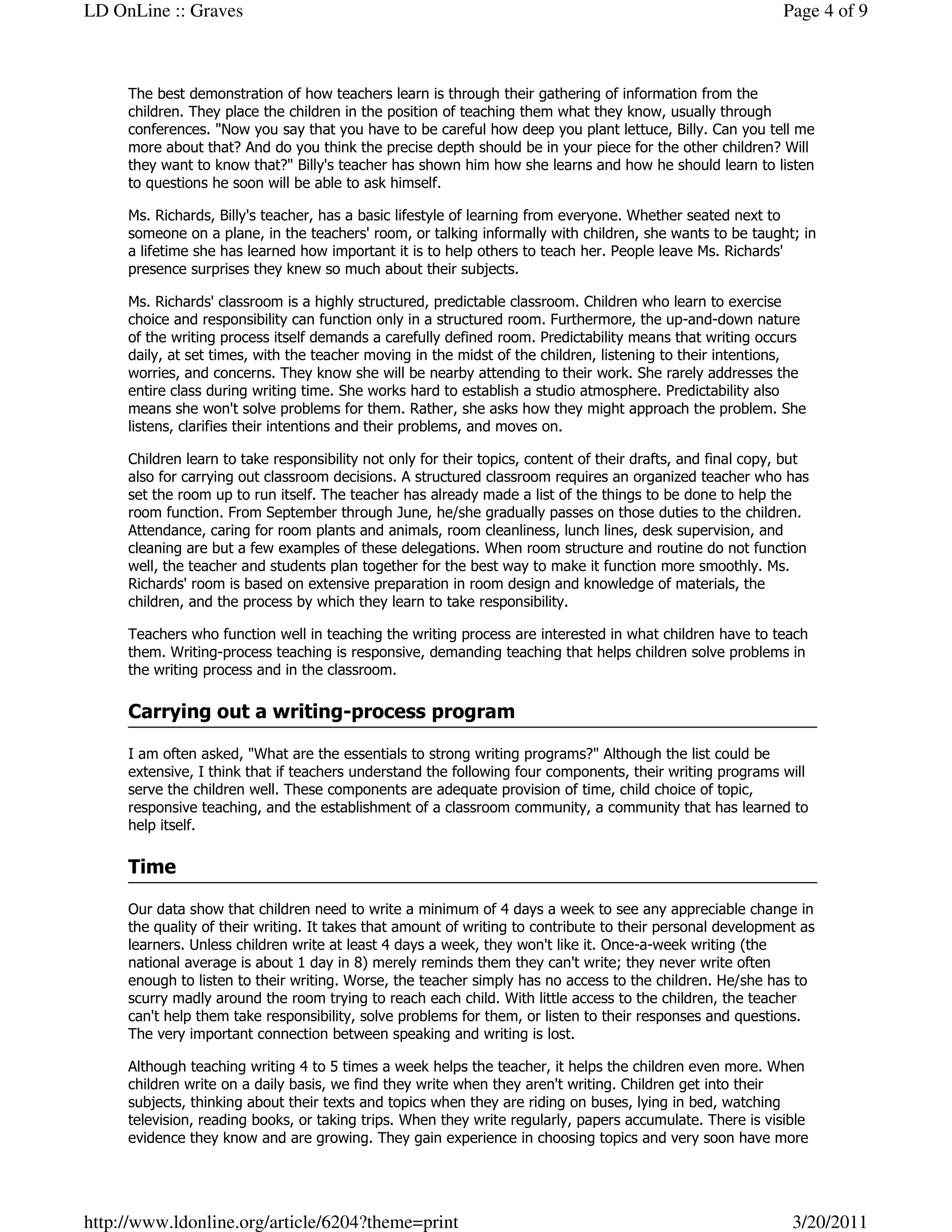 All children can write | PDF