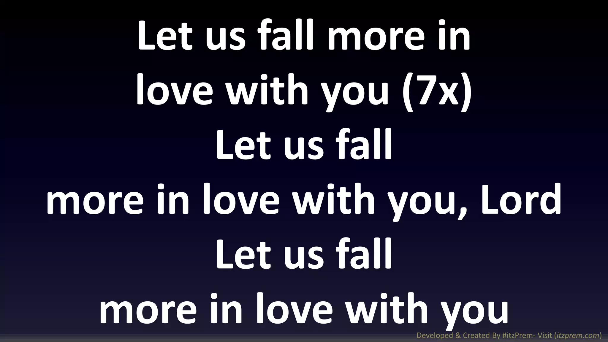 All consuming fire | PPTX