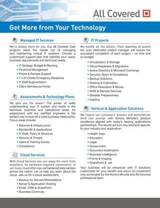 All Covered National Brochure | PDF