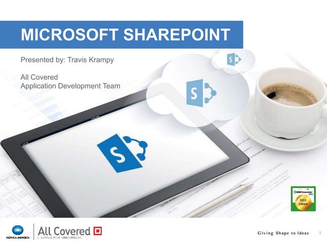 Microsoft SharePoint Presentation from All Covered | PPT
