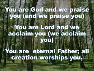 All Creation Worships You | PPTX