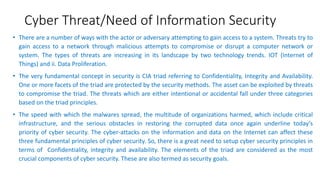 cyber security notes | PPTX