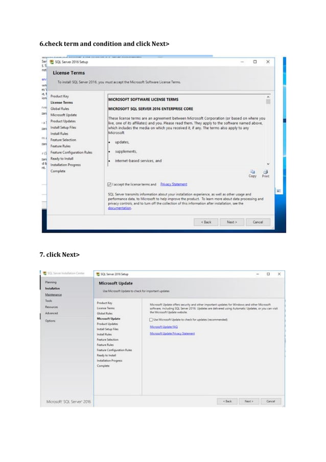 All database solution-Installing Micosoft SQL Server 2016 | PDF