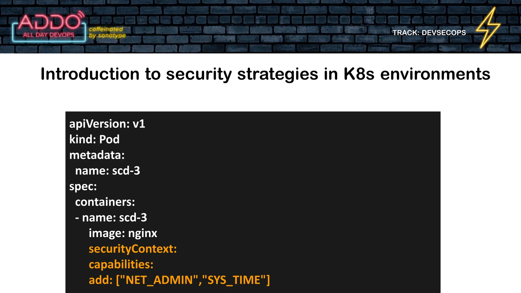 Evolution of security strategies in K8s environments- All day devops | PDF