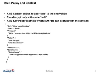 Application Secret Management with KMS | PPT